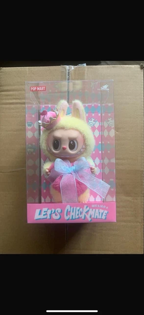 POPMART LABUBU LETS Checkmate Series King Vinyl Plush Doll £46.96 ...