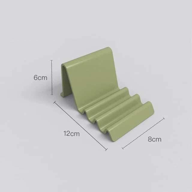 WAVE SHAPED PHONE Holder Desktop Holder Can Be Used For Tablet E-books ...