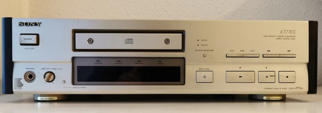 SONY CDP-X777 ES. Hi-End CD-Player. Champagner. Legende. BDA. Sehr guter Zustand EUR 999,00 ...