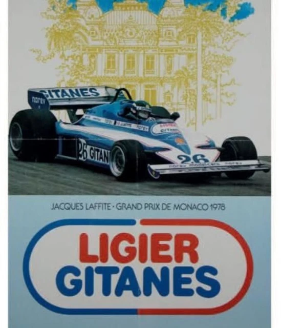 ANCIEN RARE CENDRIER Publicitaire Rond en faillance Ligier/gitanes Monaco 1978 EUR 8,90 ...