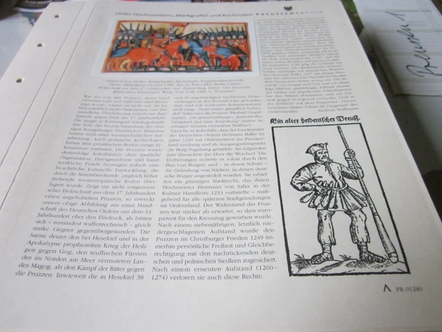 PREUSSEN ARCHIV N1 1280 Heinrich von Hesler Königsberger Apokalypse EUR ...