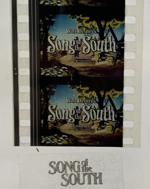DISNEY ANIMATION AUTHENTIC Film 5-Cell Strip SONG OF THE SOUTH Title ...