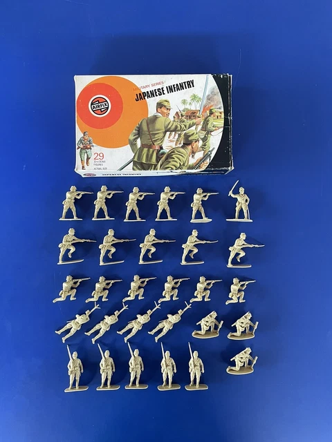 AIRFIX TOY SOLDIERS Japanese Infantry Boxed 1/32 Scale WW2 (full set of 29) £24.99 - PicClick UK
