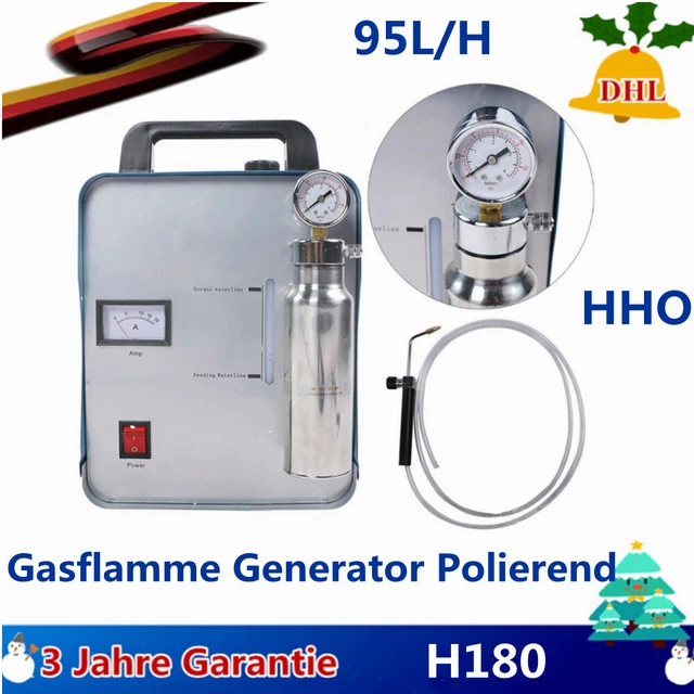 H180 95L OXYGEN Hydrogen HHO Gas Torch Generator Acrylic Welder 400W £ ...