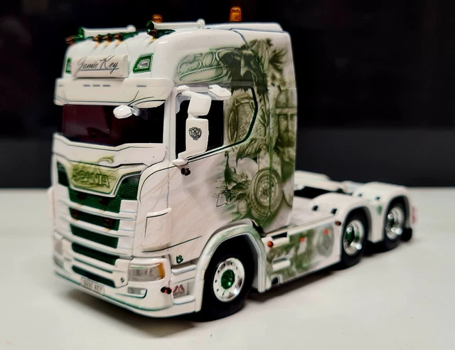 WSI SCANIA S650 Unit Jamie Key Scale 1:50 £49.99 - PicClick UK