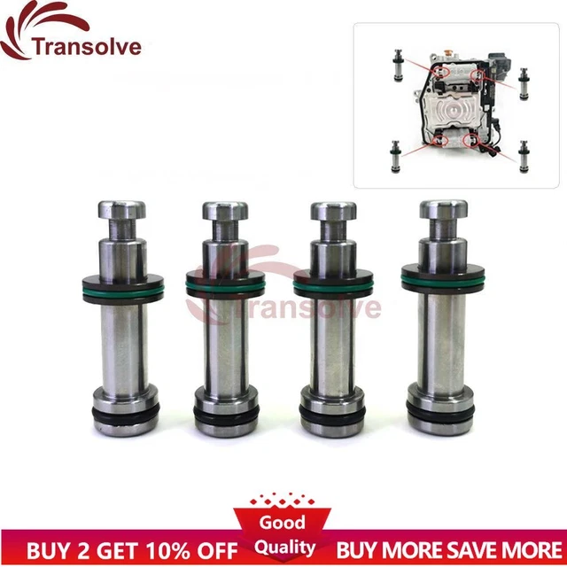 DQ200 0AM TRANSMISSION Valve Body Push Control Rod 4PCS For Audi VW ...