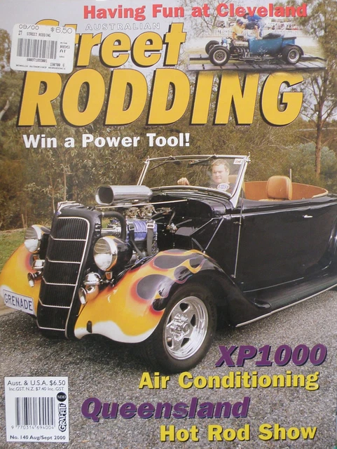 AUSTRALIAN STREET RODDING Magazine - No 140 August/September 2001 $5.95 ...
