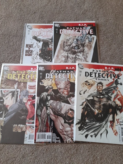 BATMAN: DETECTIVE COMICS #846-850. All Bagged And Boarded £0.99 ...