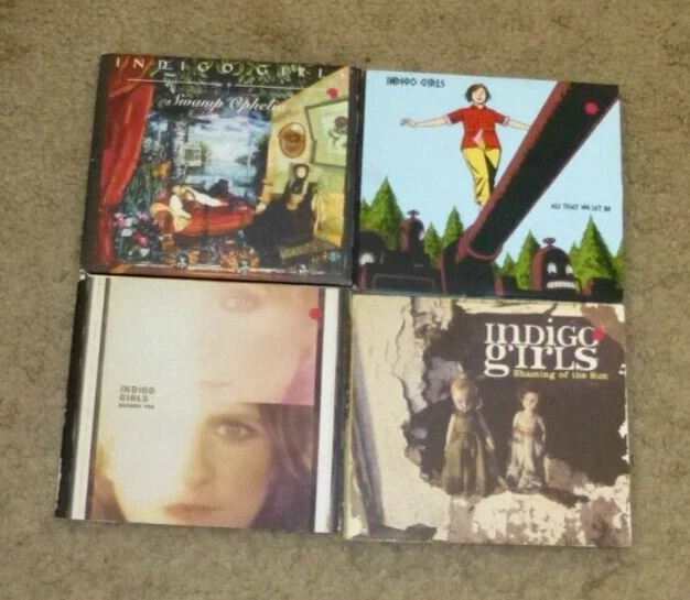 LOT DE 4 CD filles indigo Swamp Ophelia Become You All That We Let In ...