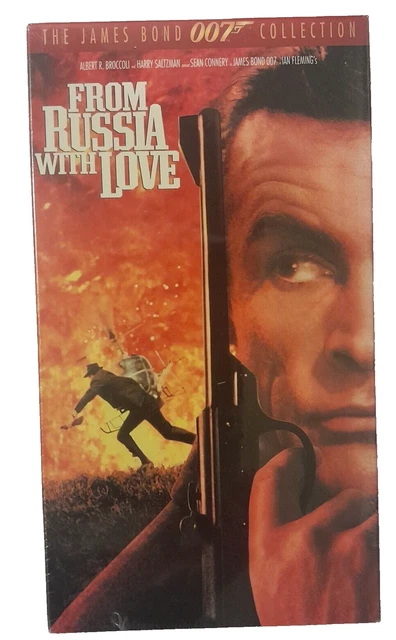 FROM RUSSIA WITH Love James Bond 007 Sean Connery VHS 2000 $8.99 - PicClick