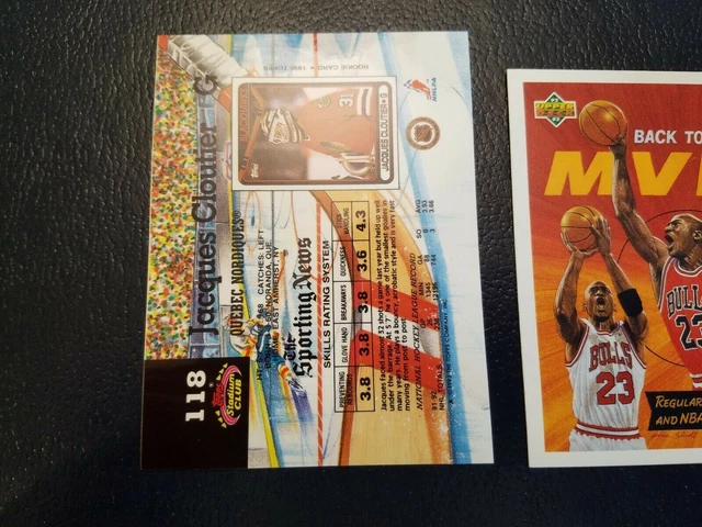 JAMES CLOUTIER QUÉBEC Nordiques 1992 - 1993 Stadium Club LNH PRÉ ...