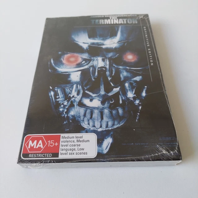 THE TERMINATOR ARNOLD Schwarzenegger Definitive Edition 2 Disc Set EUR ...