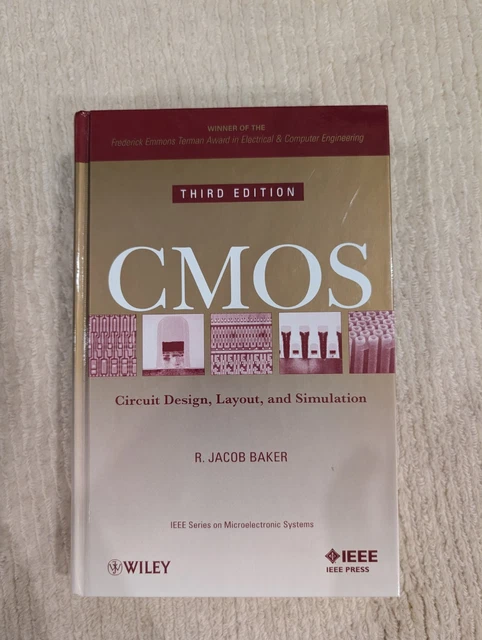 CMOS CIRCUIT DESIGN, Layout, and Simulation by Baker - Hardcover 3rd ...