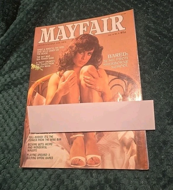 MAYFAIR MAGAZINE VOLUME 19 number 2 circa 1985 Linda Lusardi £21.46 - PicClick UK