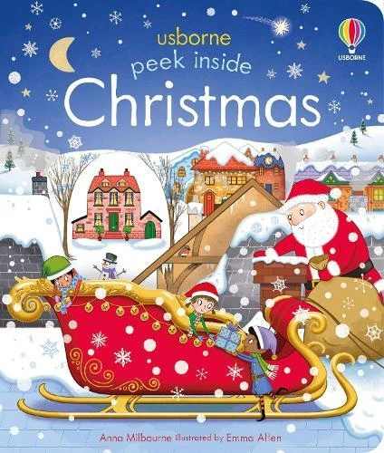 ANNA MILBOURNE PEEK Inside Christmas (Libro de cartón) Peek Inside EUR ...