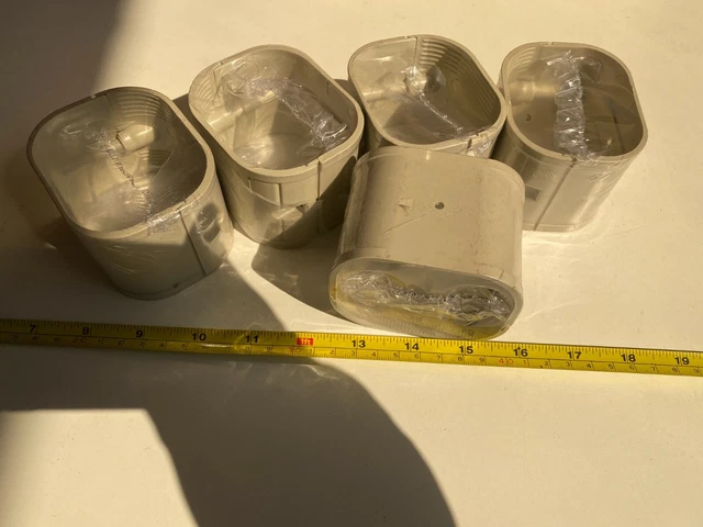 AIRCON WHITE/OFF WHITE Pvc Plastic Duct Joiner 75Mm 4 Pack $42.90 ...