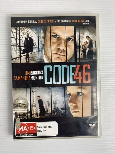 CODE 46 TIM Robbins Samantha Morton DVD R4 Movie EUR 6,73 - PicClick IT