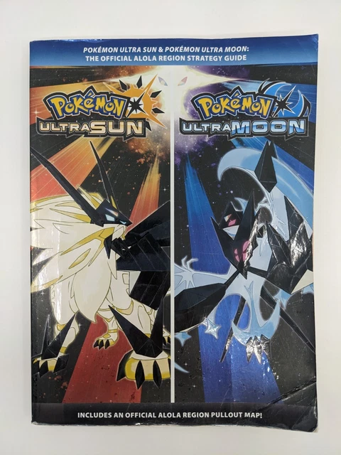 POKEMON ULTRA SUN Ultra Moon Official Strategy Guide Book Alola Region ...