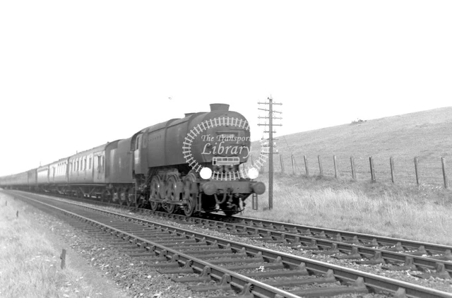 PHOTO BR BRITISH Railways Steam Locomotive Class Bulleid Q1 5F 0-6-0 ...