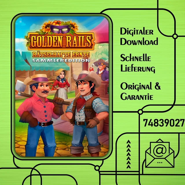 GOLDEN RAILS 6 - Rätselhafte Ernte - Sammleredition - Downloadversion ...