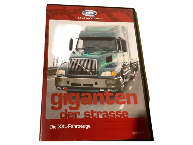 MOTORVISION XXL FAHRZEUGE Trucks LKW Dokumentation DVD Deutsch EUR 2,50 ...
