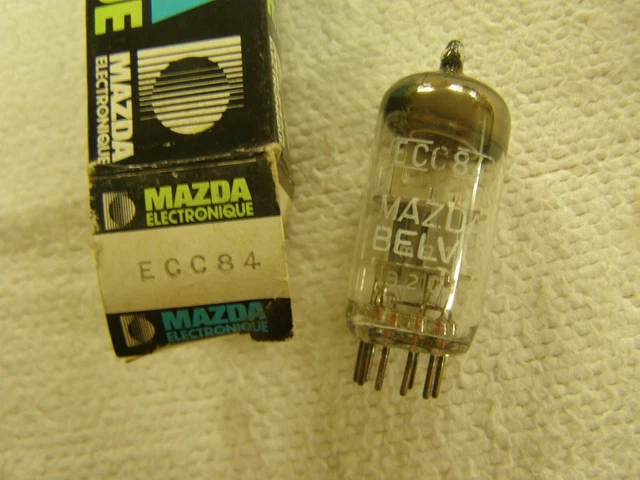 ECC84 MAZDA RÖHRE Valve tube lampe valvo ampoule radio TSF EUR 5,00 ...