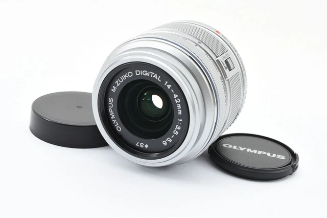 EXC OLYMPUS M.ZUIKO 14-42mm f3.5-5.6 II Lens Silver 003 £65.23 - PicClick UK