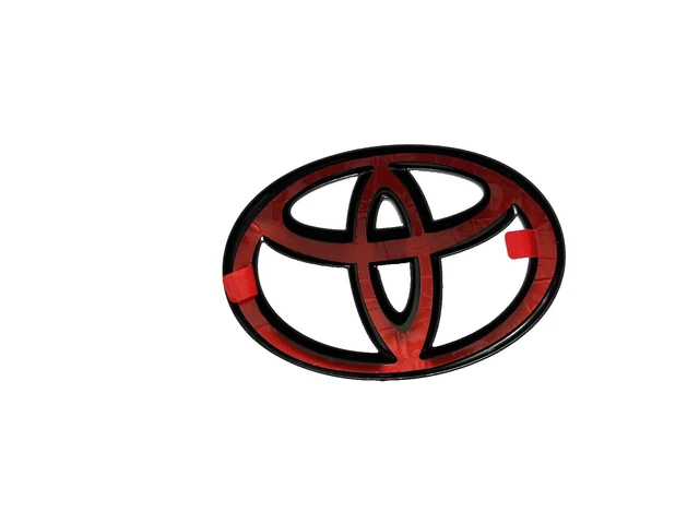 4PS 2015-2017 TOYOTA CAMRY XSE AWD Gloss Black EMBLEM OVERLAY KIT 75442 ...