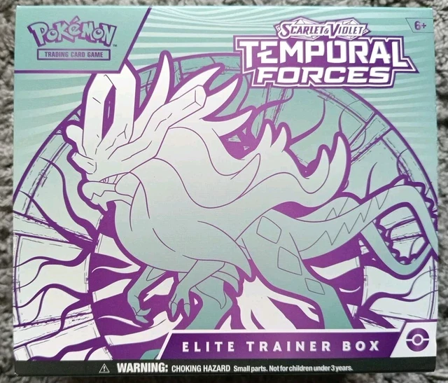 EMPTY POKEMON TEMPORAL Forces Etb Box With Booklet £4.00 - PicClick UK