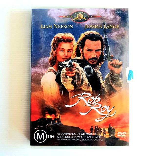 ROB ROY DVD Period Historical, Liam Neeson, Jessica Lange, Tim Roth ...