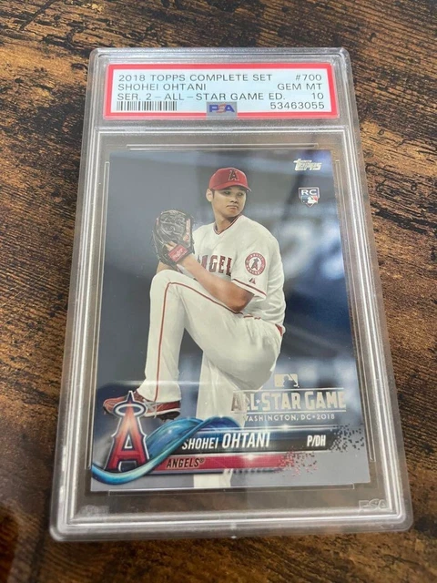 2018 TOPPS COMPLETE Set All-Star Edition Shohei Ohtani PSA10 GEM MT ...