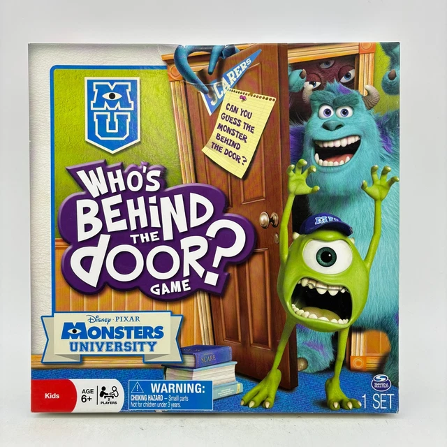 MONSTER UNIVERSITY WHO'S Behind the Door COMPLETE Disney Pixar Monsters ...