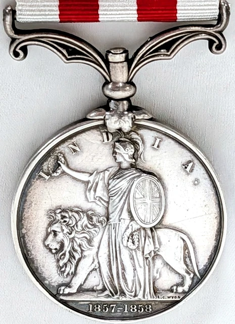 BRITISH ARMY INDIAN Mutiny Medal Loyal Lincoln Volunteers 81st Foot ...