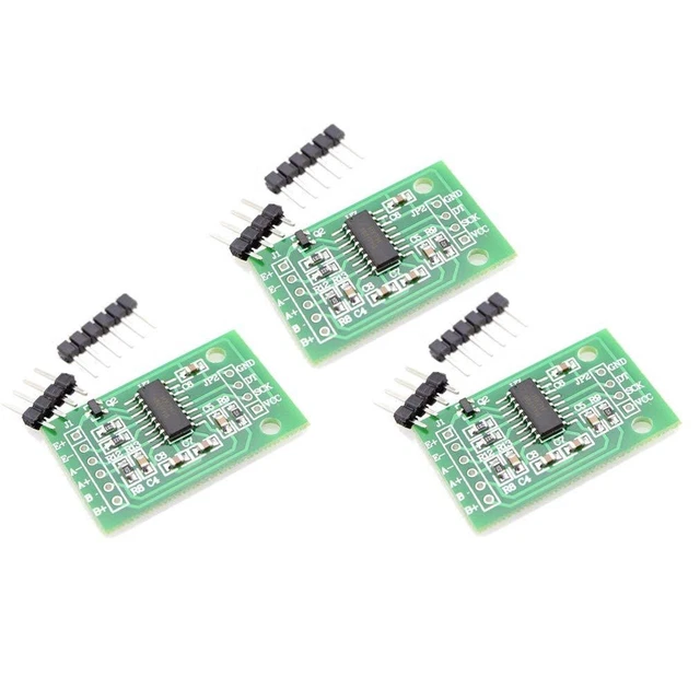 3PCS HX711 WEIGHING Sensor Dual-Channel 24 Bit Precision A/D Module ...