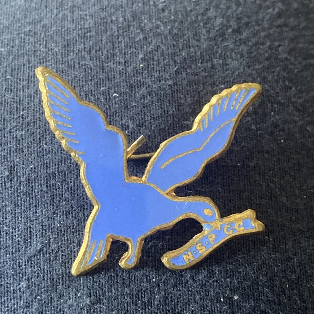 VINTAGE NSPCC - League Of Pity - Childrens Charity Enamel Pin Badge £1. ...