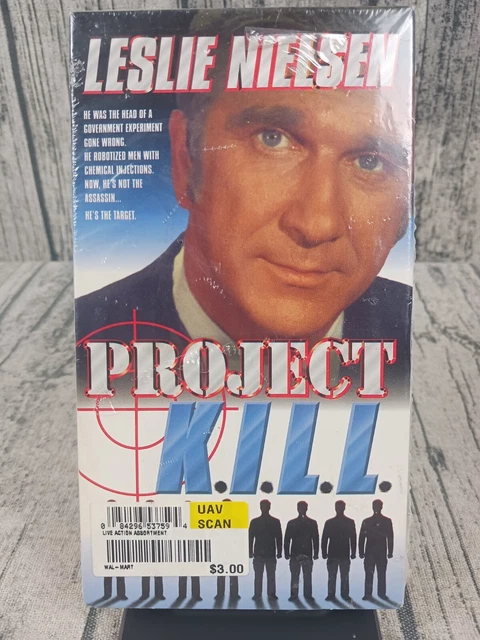PROJECT KILL (VHS) Leslie Nielsen - Brand New / Sealed £10.87 - PicClick UK