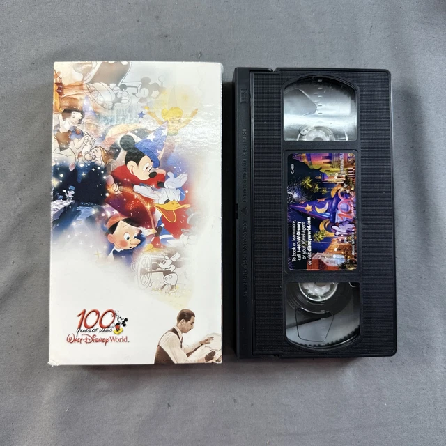 WALT DISNEY WORLD 100 Years Of Magic Vhs Tape/ Free Shipping £6.48 ...