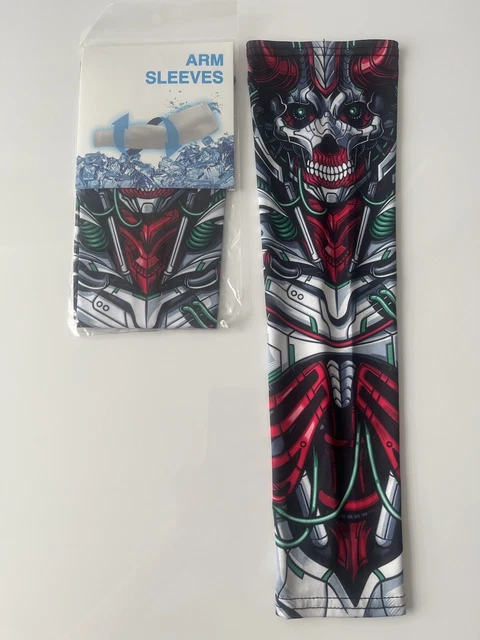 🤖 ROBOTIC TATTOO Sleeves - Pack of 2 - Cybernetic Style and UV ...