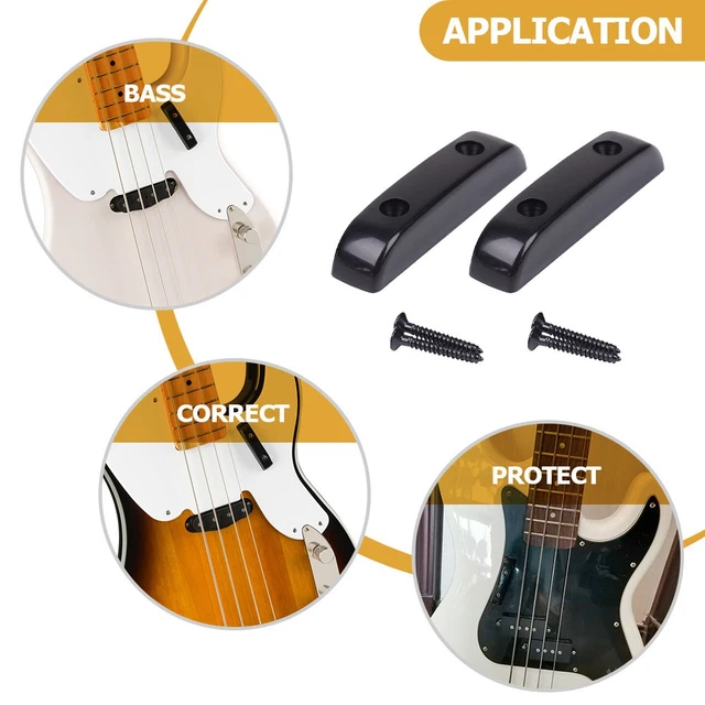 2 SETS ACOUSTIC Bass Thumb Rest Guitar Finger Protector Protectors $17. ...