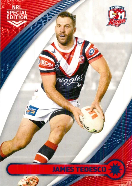 2024 SYDNEY ROOSTERS NRL TLA Special Edition Card - James Tedesco $3.99 ...