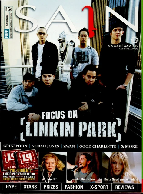 SAIN (SANITY MAGAZINE) - March 2003 - Linkin Park, Grinspoon + Good ...