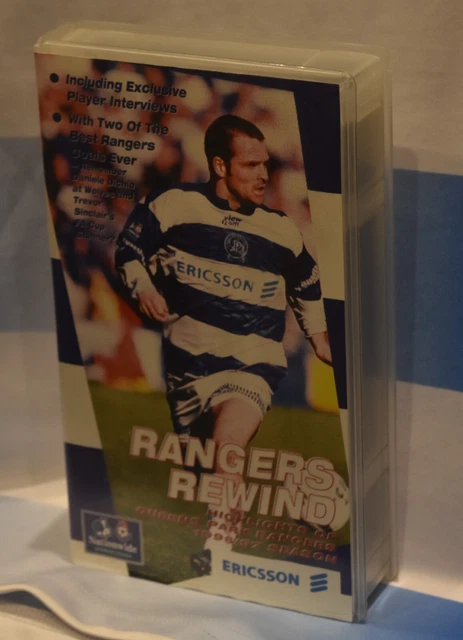 QPR SEASON HIGHLIGHTS 1996/97. VHS video tape issued by CBS Fox video ...