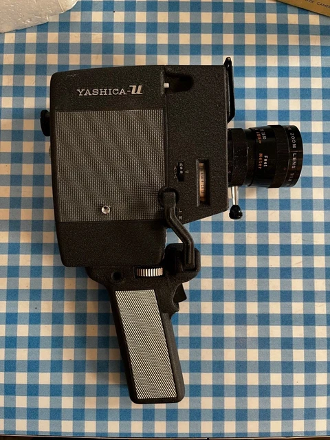 VINTAGE YASHICA U MATIC 8mm CINE CAMERA WITH PISTOL GRIP £9.04 ...