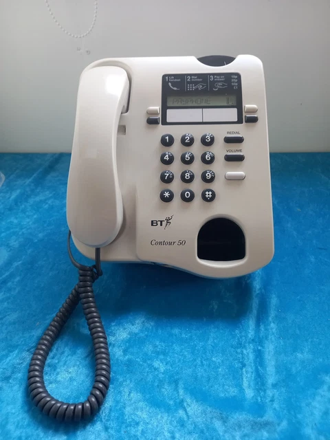 BT CONTOUR 50 Vintage Coin-Operated Payphone with key £44.99 - PicClick UK