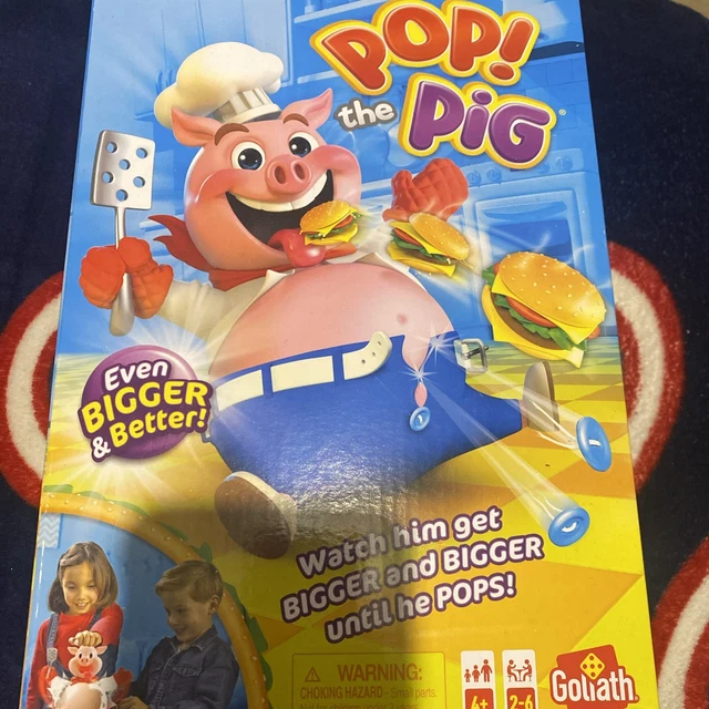 GOLIATH GAMES POP The Pig: Even Bigger and Better Kids Games | For 2-6 ...