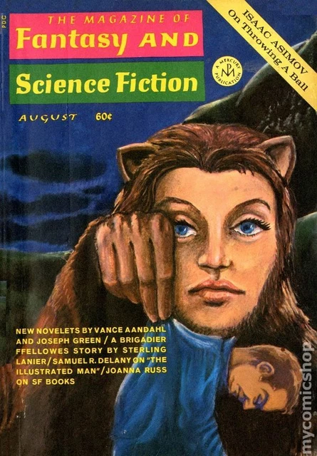 MAGAZINE OF FANTASY and Science Fiction Vol. 37 #2 FN 1969 Stock Image ...