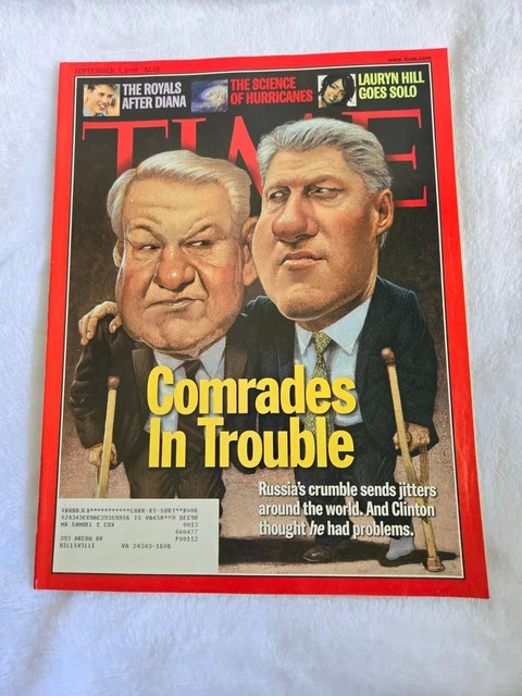 TIME MAGAZINE SEPTEMBER 7, 1998 Comrades in Trouble £8.84 - PicClick UK