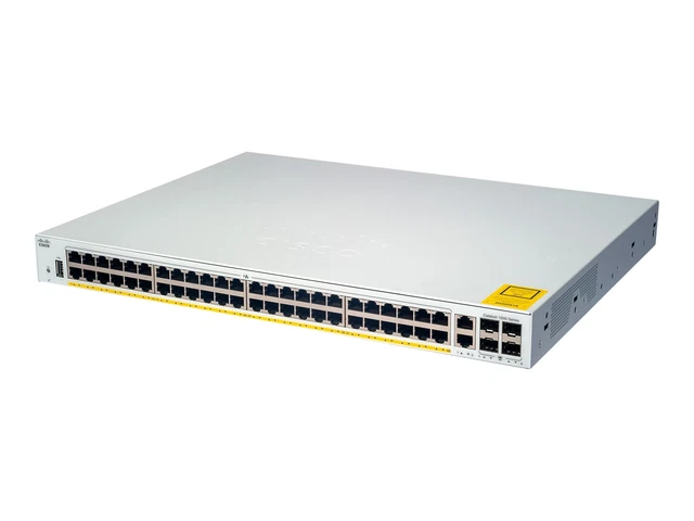 ^ CISCO CATALYST C1000-48P-4G-L Rackmount Gigabit Managed Switch £1,322 ...