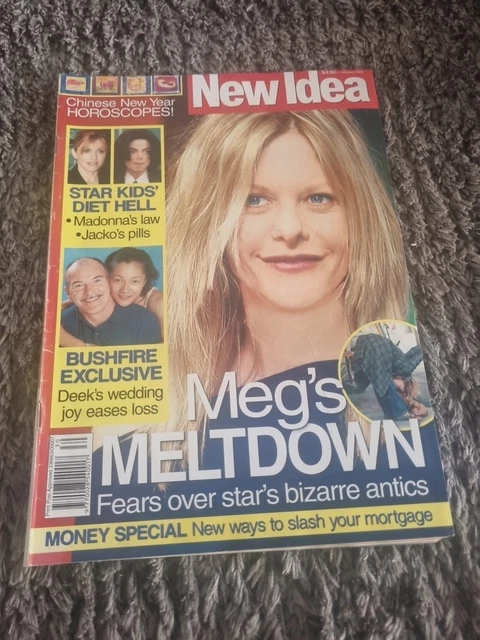 NEW IDEA MAGAZINE February 2003-Kim Basinger-Brooke Shields $25.00 ...