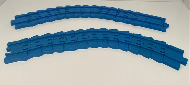 TOMY TRACKMASTER THOMAS The Tank Engine & Friends Blue Flexi Track EUR ...
